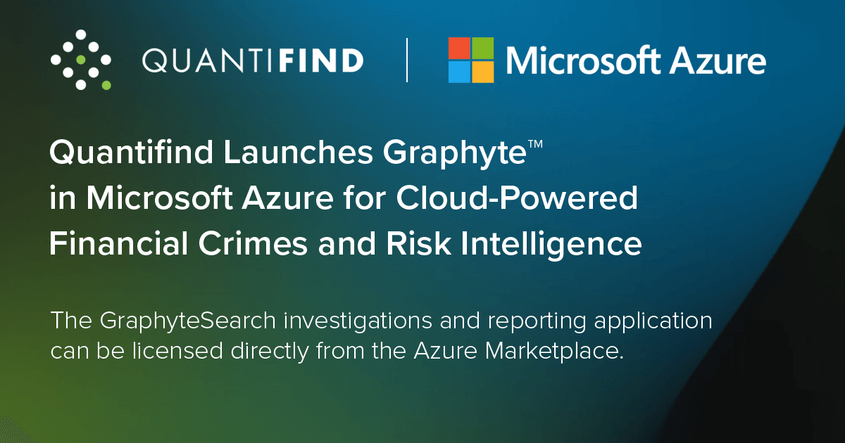 Quantifind Launches Graphyte™ in Microsoft Azure for Cloud-Powered ...
