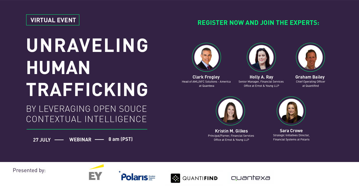 Human Trafficking Webinar - REGISTER NOW