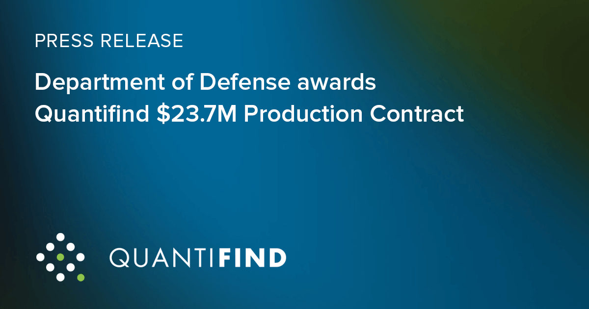 Department of Defense awards Quantifind $23.7M Production Contract ...
