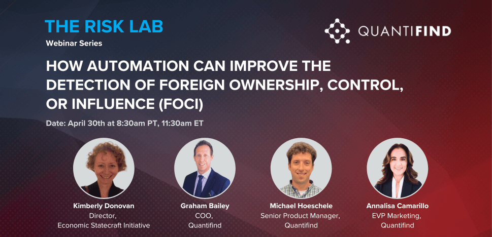 How Automation Can Improve the Detection of Foreign Ownership, Control ...